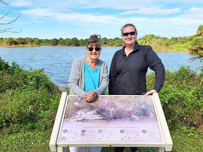 Informational displays help identify what you're seeing, turning casual observers into amateur naturalists within minutes of arrival.