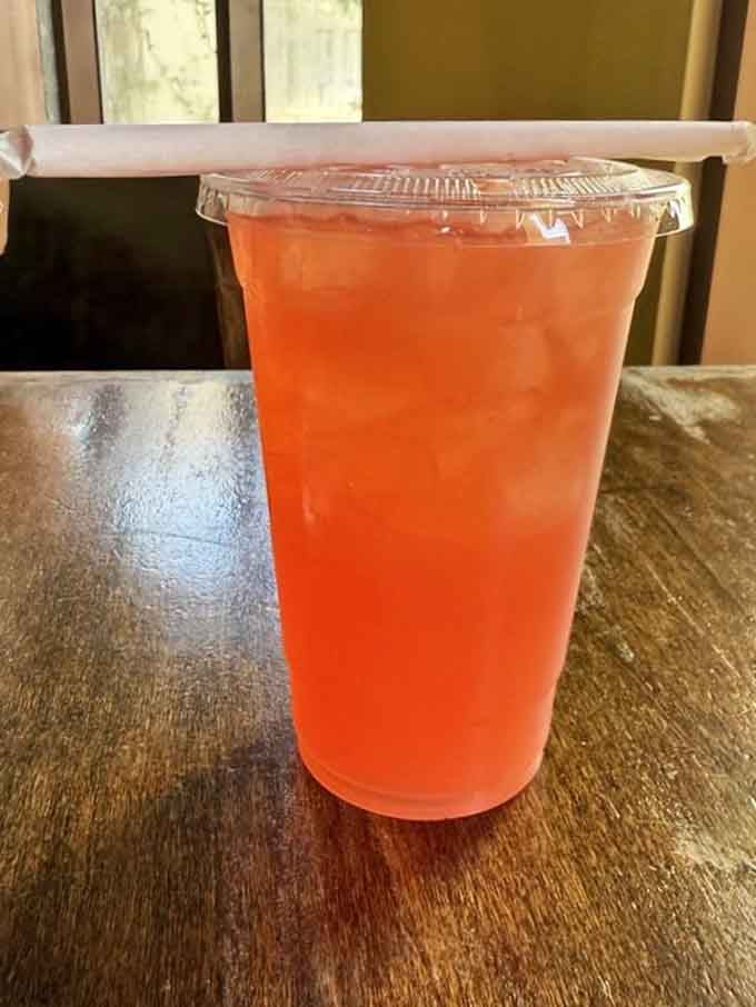 Cherry lemonade so bright and refreshing it practically glows with summertime happiness in a cup.