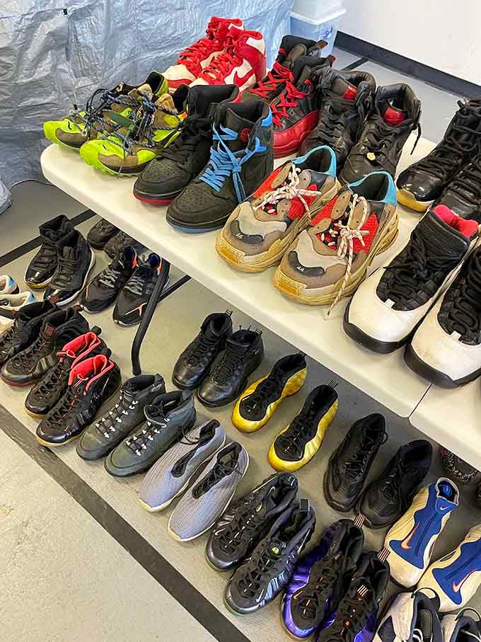 Sneaker heaven for anyone who believes you can never have too many pairs of comfortable, stylish athletic shoes.