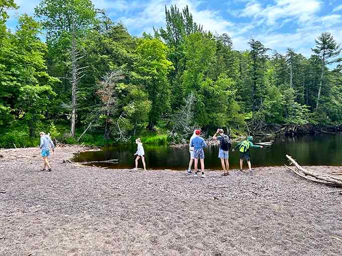 Where the river meets Lake Superior, you get front-row seats to nature's greatest collaboration since peanut butter met jelly.