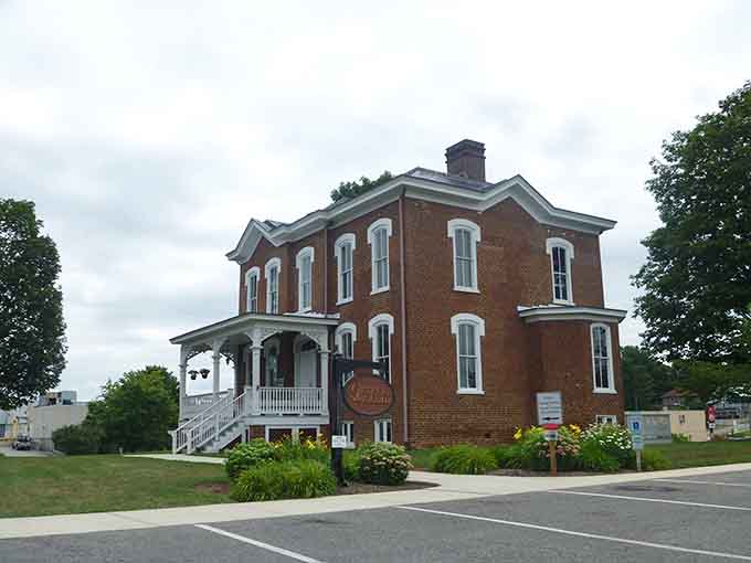 Italianate architecture with that distinctive porch speaks to an era when craftsmanship mattered more than construction speed.