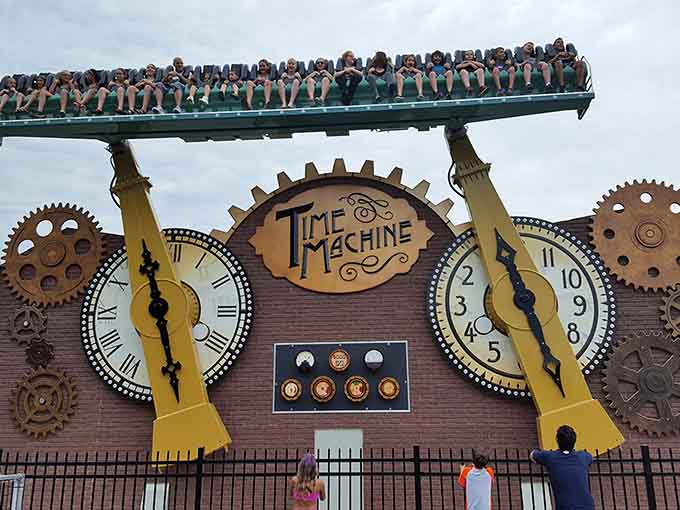 The Time Machine at Seabreeze proves thrills don't require theme park prices that make accountants weep.