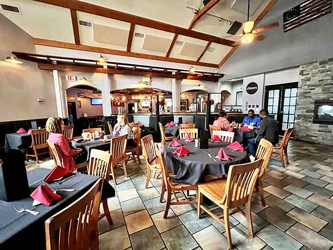 A dining room full of happy people is the best review any restaurant could ask for.