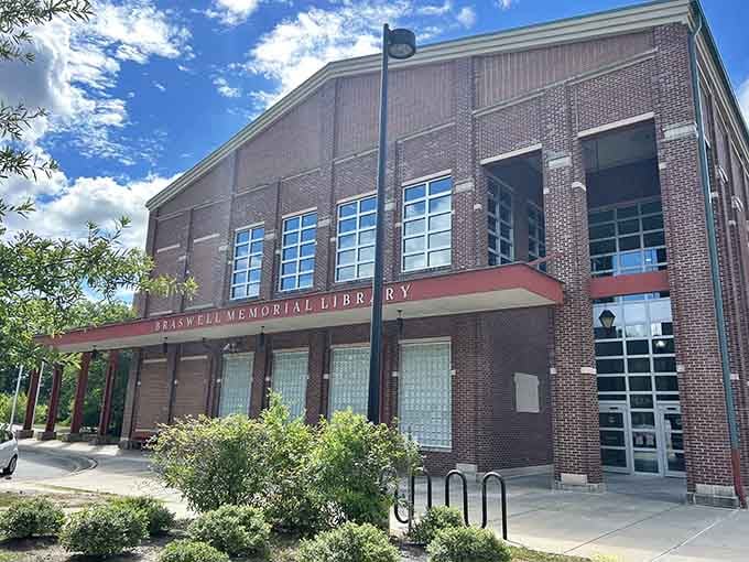 Braswell Memorial Library provides books, resources, and quiet spaces where learning doesn't come with a subscription fee attached.