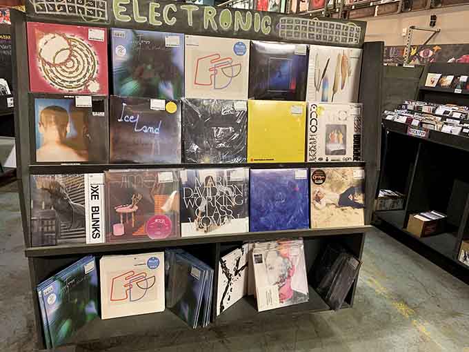 The electronic section glows with possibility, from ambient soundscapes to beats that'll rattle your fillings loose.