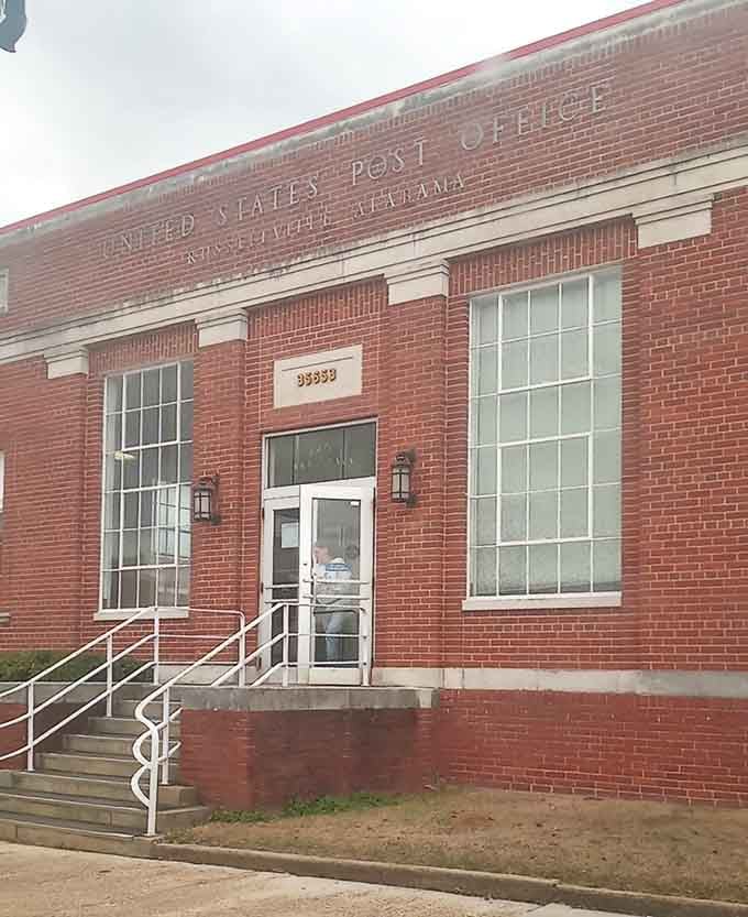 Even the post office maintains that classic American charm, serving residents with reliable dedication since way back when.