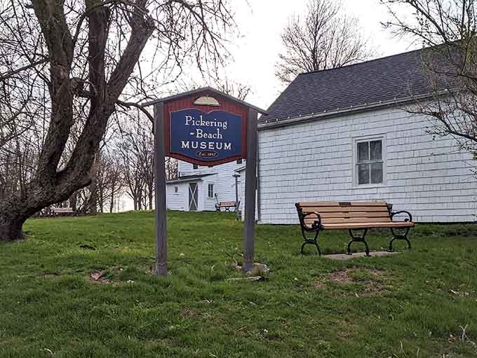 Pickering-Beach Museum preserves local history in a building that's practically a museum piece itself.