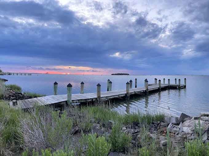 Sunset strolls along the boardwalk make you wonder why you ever thought traffic was acceptable.
