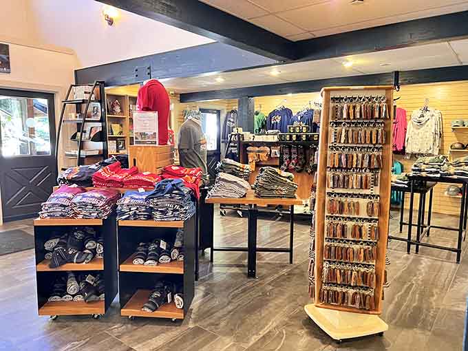 Stock up on essentials and souvenirs before heading back to civilization feeling like a completely new person.