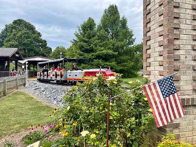The Gypsy Express train proves that Staunton knows how to have fun between all that serious eating you'll be doing.