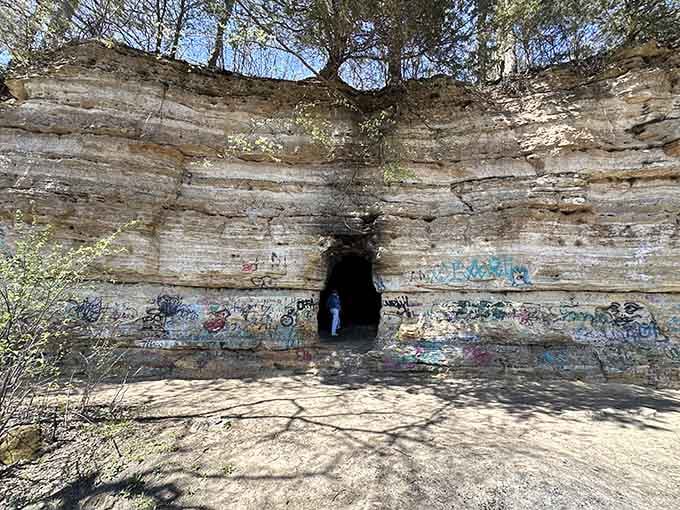 Boom Site Cave awaits urban explorers who think antique shopping alone doesn't provide quite enough adventure for one afternoon.