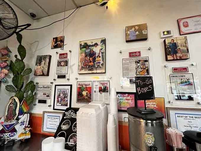 Walls decorated with awards and memories that tell stories of excellence without saying a single word out loud.