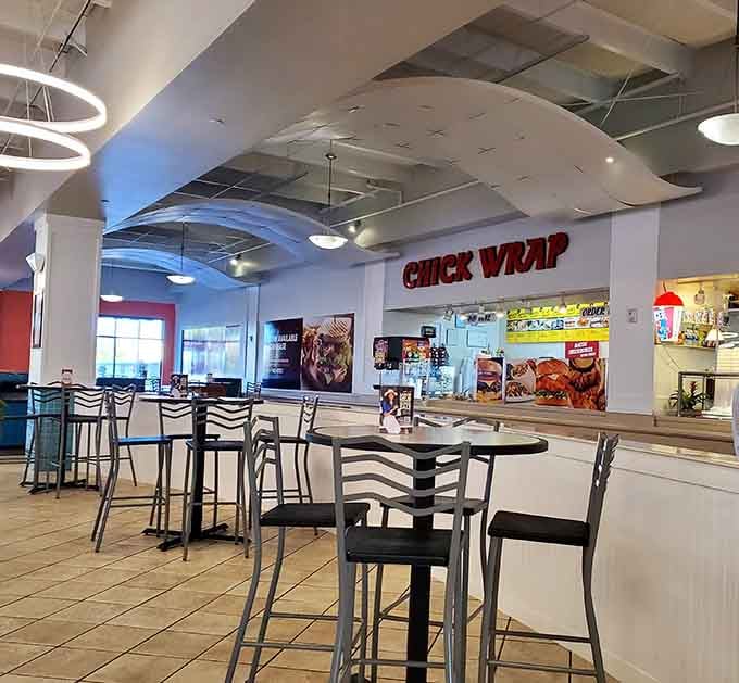 The food court beckons when shopping fatigue sets in, offering sustenance for the next round of bargain hunting adventures.