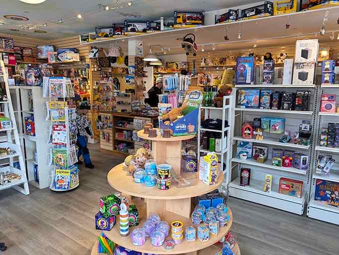 Enchanted Forest Toy Shoppe bursts with treasures, delighting kids and adults who refuse to grow up.