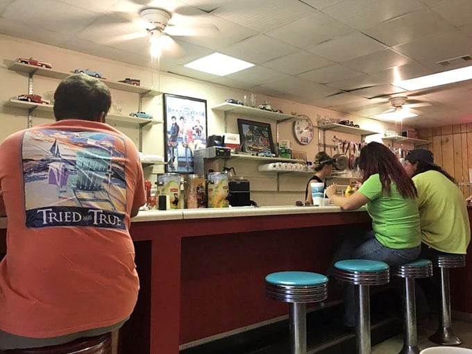 Counter seating puts you in the action, where watching the kitchen work becomes dinner theater at its finest.