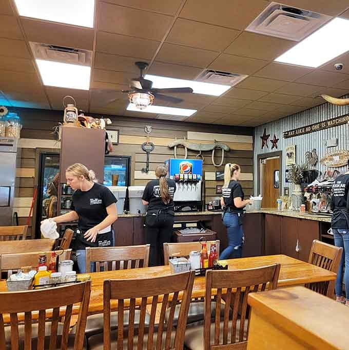 The friendly staff keeps the coffee flowing and the smiles genuine, making every visit feel like coming home to family.