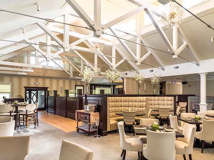 ANYA's elegant interior proves that Thompson knows how to do sophisticated dining without the sophisticated attitude.