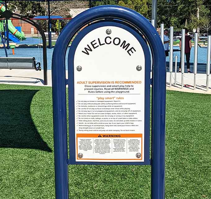 Clear rules posted at the entrance ensure everyone plays safely, though fun remains the primary objective.