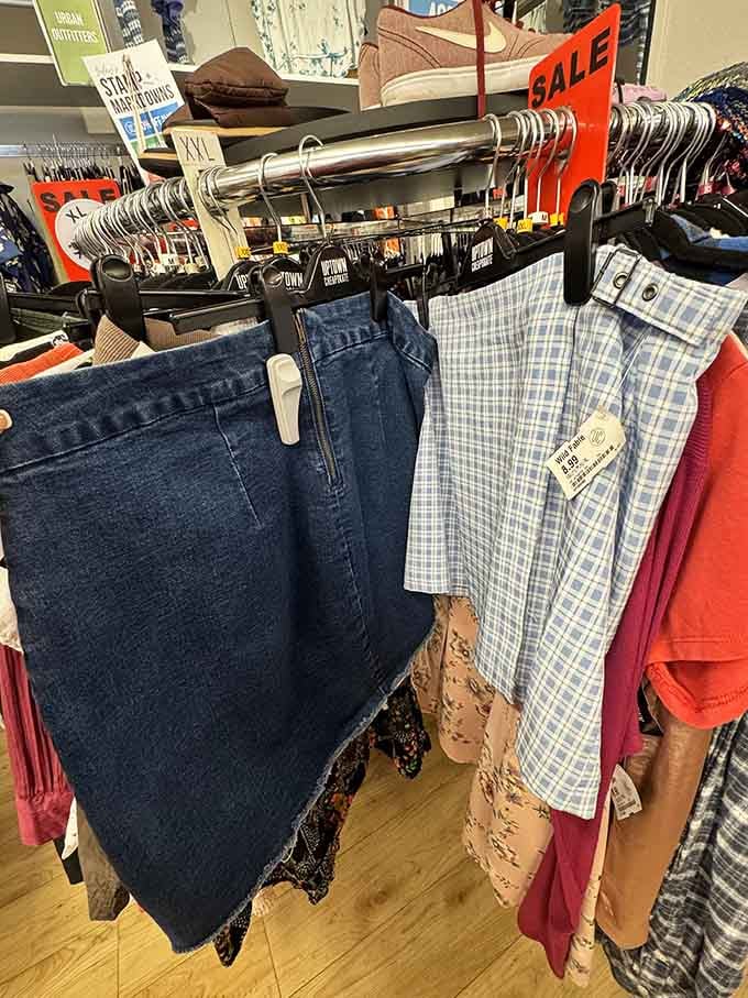 Denim skirts on sale because even your budget deserves a break while building the perfect summer wardrobe, right?