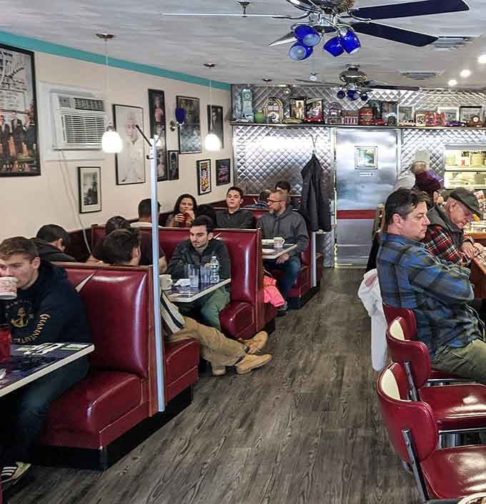 Packed booths full of happy diners prove this place knows exactly what people want: good food, no fuss.