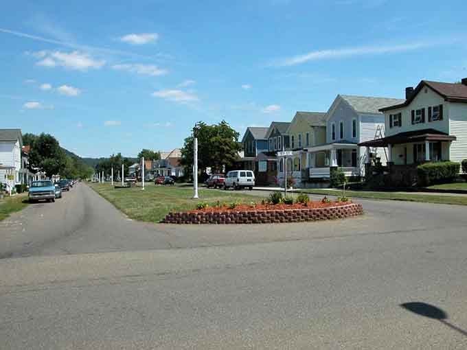 Tree-lined residential streets where kids still play outside and neighbors actually know each other's names by choice.