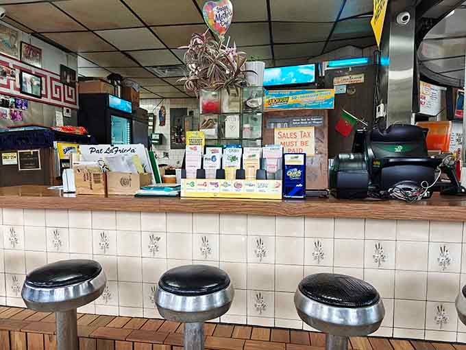 The counter where generations have sat, ordered, and experienced pure diner bliss in its most authentic form.