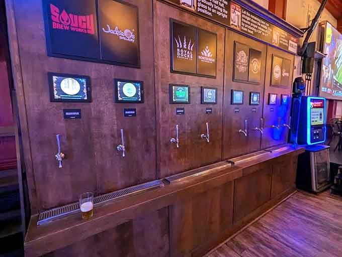 Pour your own perfect pint from these self-serve taps, because sometimes the best bartender is you, my friend.
