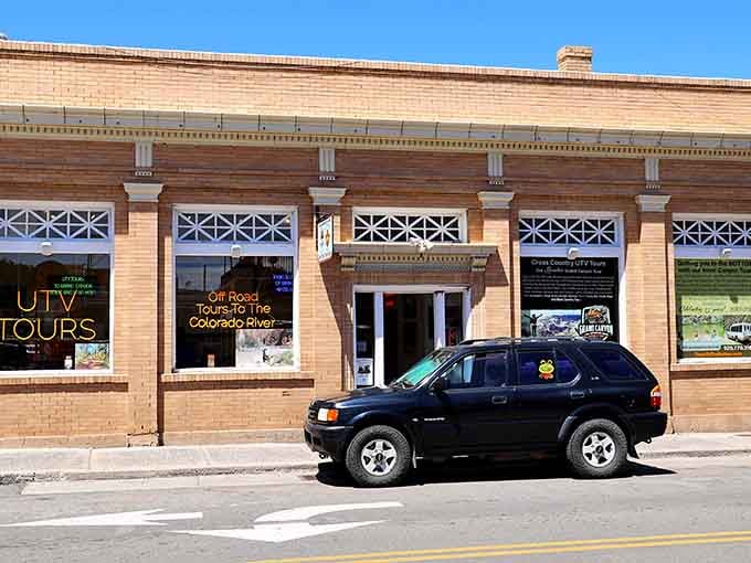 Historic storefronts line the street, each one housing treasures ranging from genuinely cool to wonderfully ridiculous souvenirs.