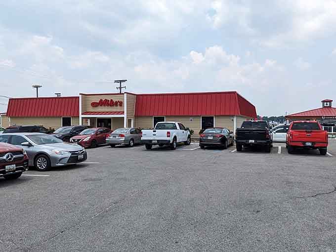 A packed parking lot on any given day proves this unassuming spot has earned its loyal following.