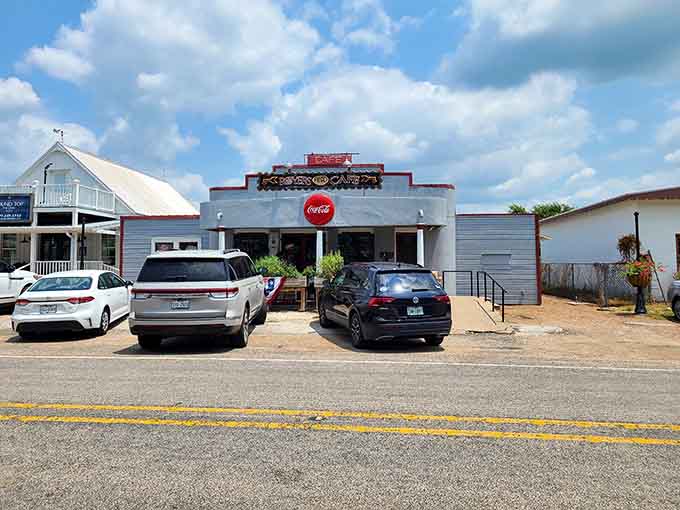 That classic Coca-Cola sign and welcoming facade promise good times ahead at this beloved gathering spot for locals and visitors alike.