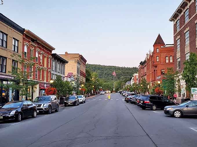 Downtown mainstreet with its wide tree-lined streets and ample parking is the heart of the community.