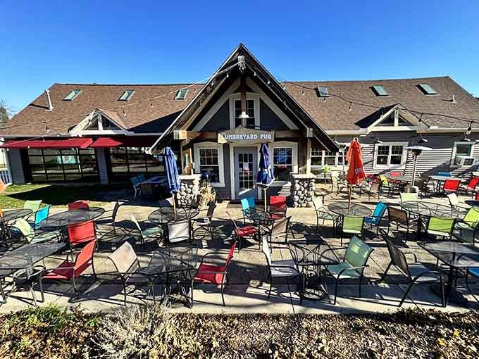 The Lumberyard Pub sits ready to welcome you like the neighborhood spot every town deserves but few still have.