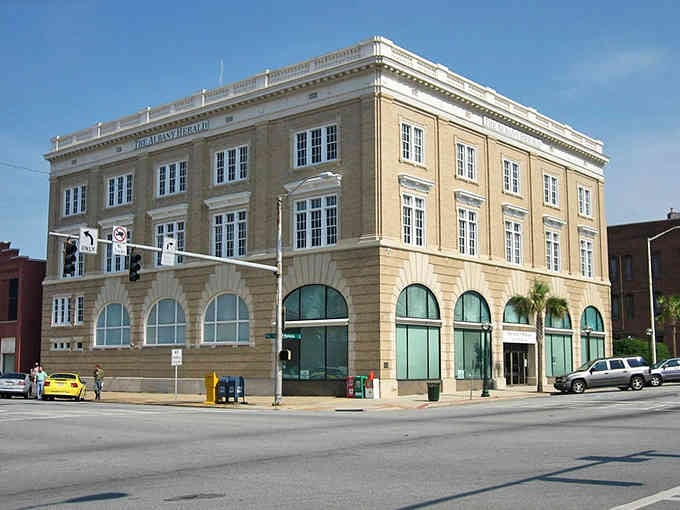 The Albany Herald building represents a community that still values local journalism and hometown news.