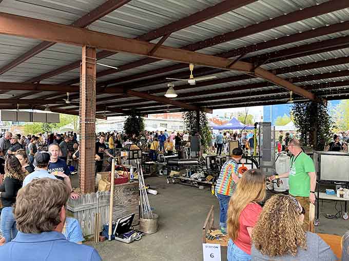 Farmers markets bring the community together over fresh produce, proving that vegetables can actually create social connections somehow.