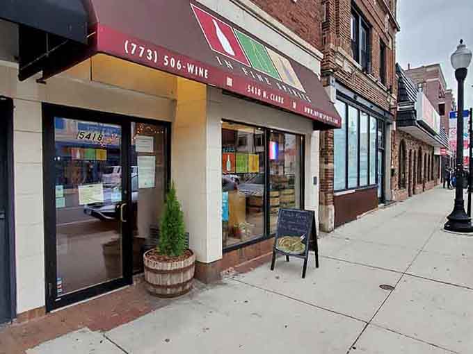 Independent wine shops dot Clark Street, offering selections curated by humans who actually taste the bottles.
