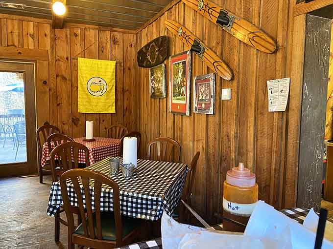 Multiple dining spaces mean everyone gets a seat at this delicious table, literally and figuratively speaking.