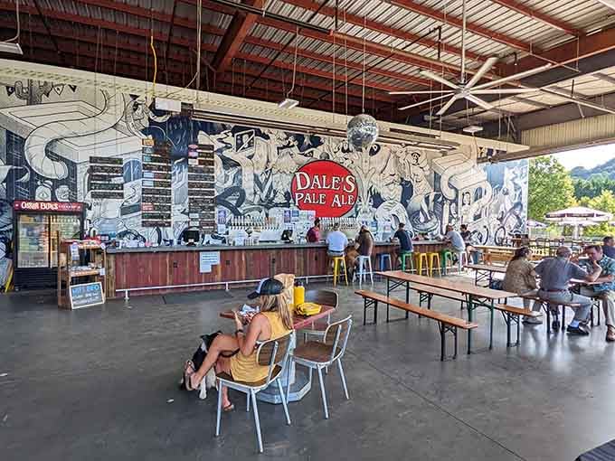 Brewery taprooms where the art's as bold as the beer, and nobody's judging your second pint.
