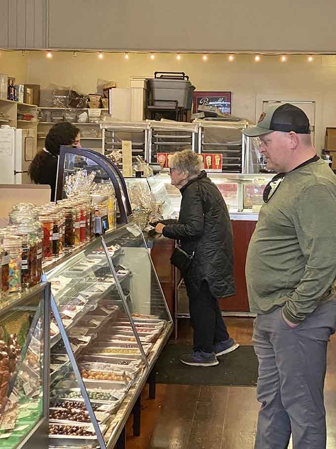 The counter where dreams come true and wallets get lighter, but nobody ever seems to mind one bit.