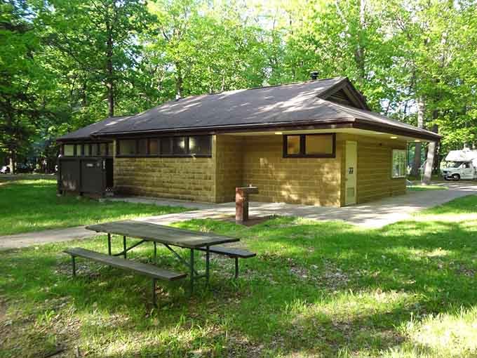 Modern shower facilities mean you can enjoy nature without sacrificing basic hygiene, which everyone around you appreciates.