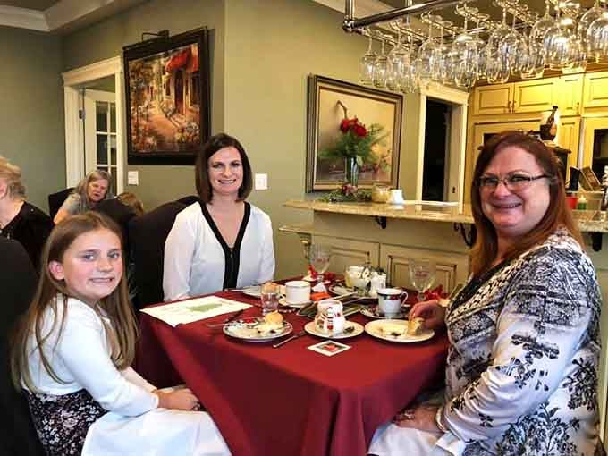 Happy diners enjoying their meal in a setting that transforms ordinary occasions into cherished memories instantly.