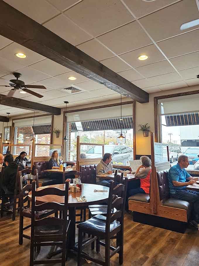 The buzz of happy diners enjoying their meals is the best soundtrack any restaurant could ask for.