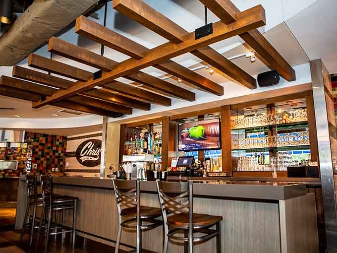 A well-stocked bar ready to craft morning cocktails that turn ordinary breakfast into a celebration worth toasting.