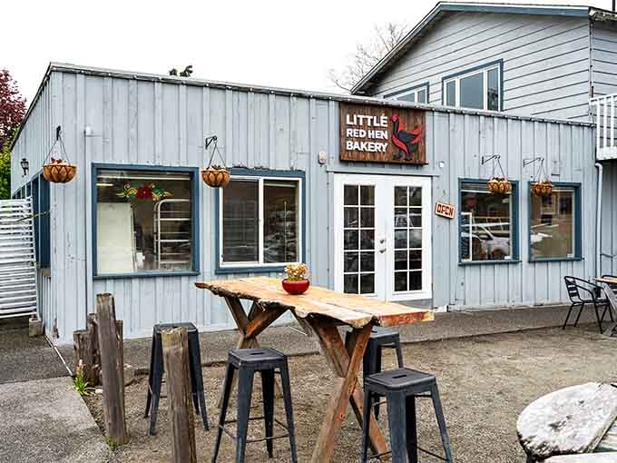 Fresh-baked goods from a local bakery where the aroma alone could convince you to extend your visit indefinitely.