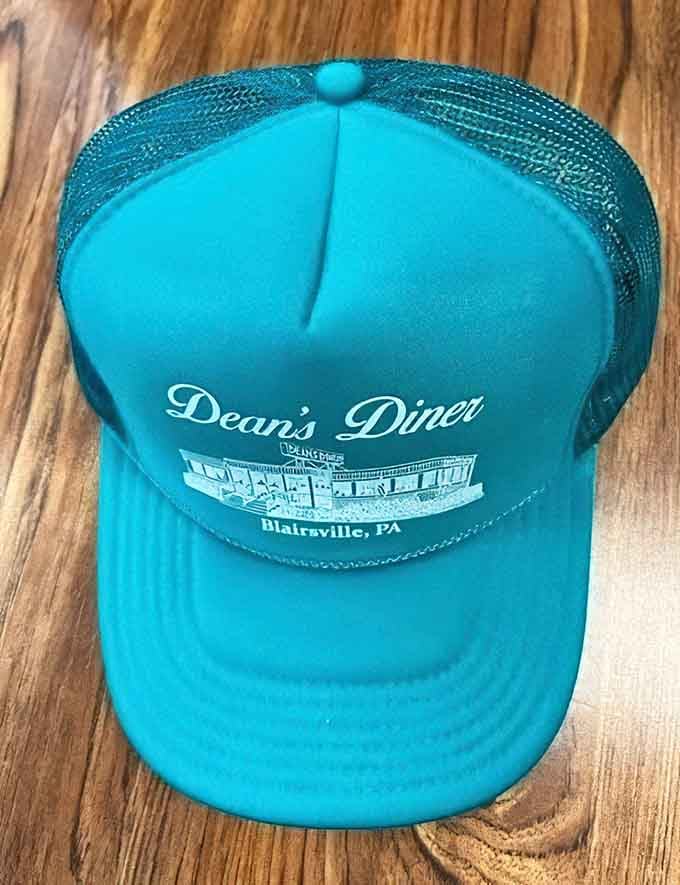 Grab a trucker hat and become an official member of the Dean's Diner breakfast club forever.