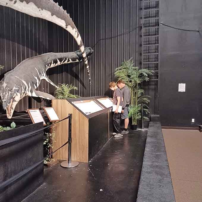 Watching visitors encounter these life-size replicas never gets old, especially when grown adults suddenly become wide-eyed children again.