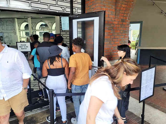 The entrance archway welcomes you into what might be Tampa's most photographed dining destination this side of reality.