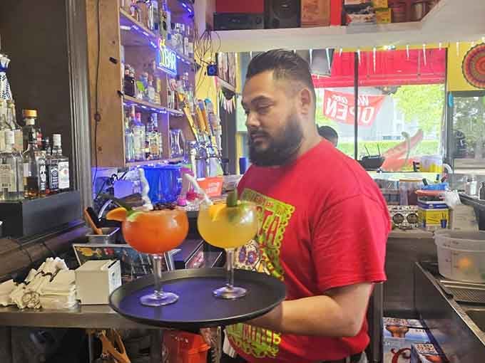 The staff here delivers drinks with the kind of care that makes you feel like a VIP guest.