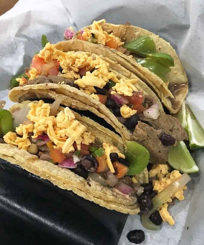 These tacos bring the flavor without needing a celebrity name, though they probably have one anyway.