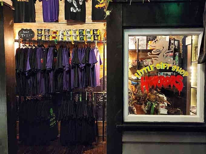 Take home a t-shirt so you can prove this wonderfully weird place actually exists in Indiana.
