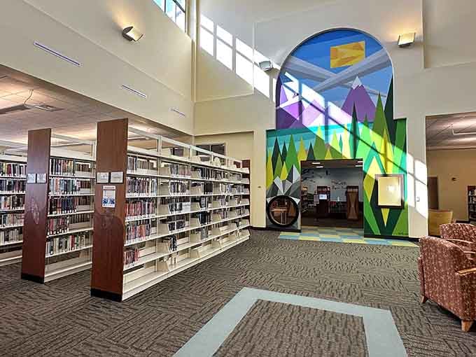 This modern library proves small towns invest in beautiful public spaces that serve their communities with pride.